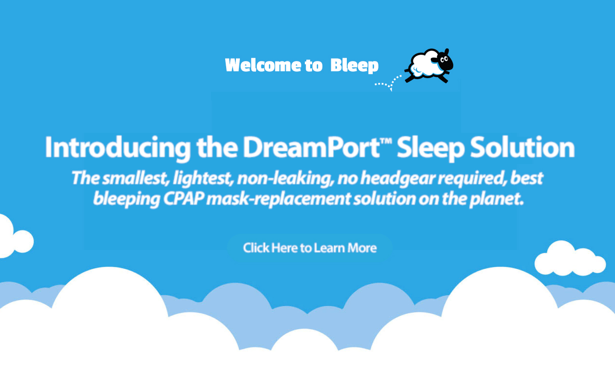 Welcome to Bleep | Bleep No-Mask CPAP Solution